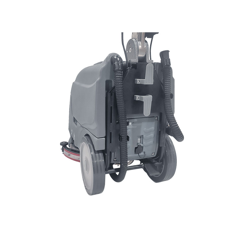 15 in. Pad Assisted Battery Auto Scrubber UNO-I15B - Gray - UnoClean