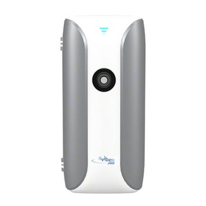 Vibe PRO® Advanced Aircare Dispenser - White & Silver - UnoClean