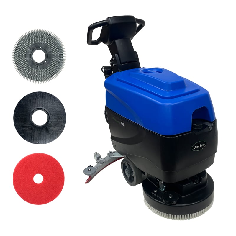 Stinger 18S Battery Powered Automatic Floor Scrubber - 18" Cleaning ...