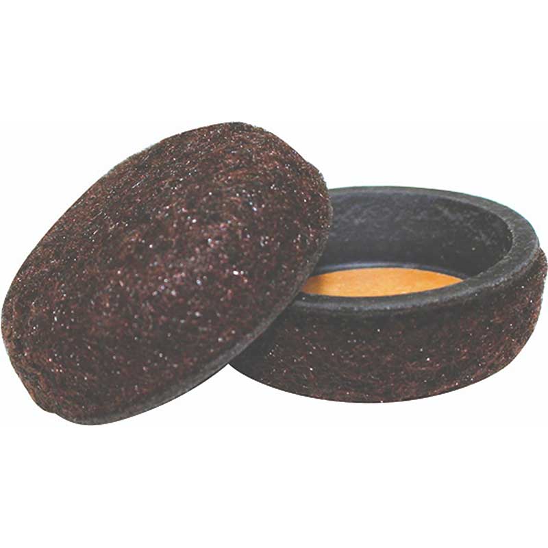 (100) 2 in. Formed Felt Floor Savers Expanded Tech - UnoClean