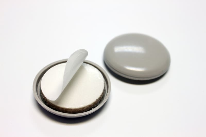 (100) 1-3/4 in. Commercial Grade Sliders Expanded Tech - Grey - UnoClean