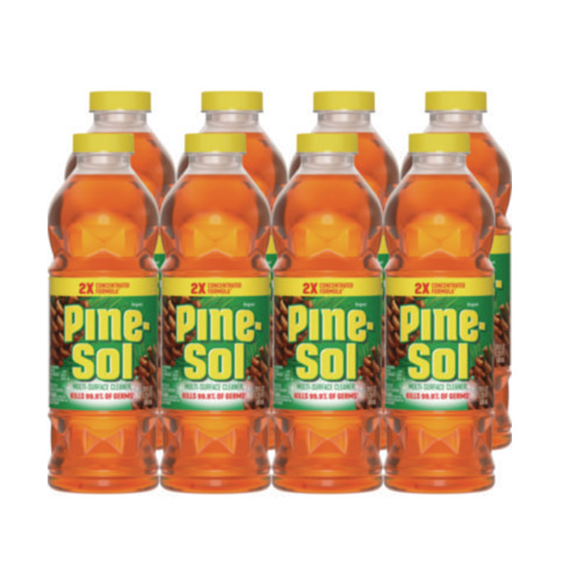 Pine-Sol Liquid Cleaner, Pine Scent - (8) 20 oz. Bottle - UnoClean