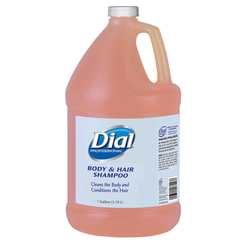 Dial® [03986] Body & Hair Shampoo - (4) 1 Gallon Bottles - Commercial ...