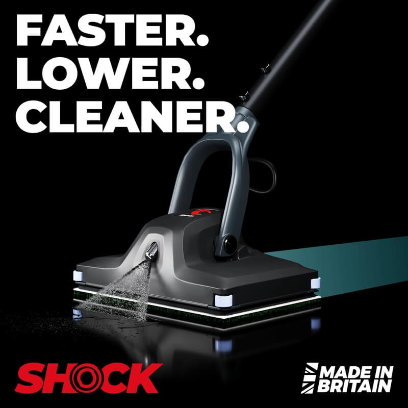 Motor Scrubber Floor Scrubber Cleaning Machine MSSHOCKCOMP-US - UnoClean